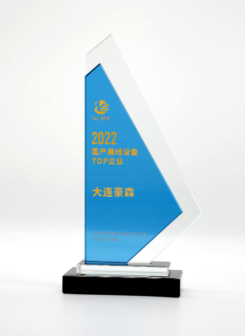 Haosen won the 2022 TOP Enterprise Award for Domestic Hairpin Equipment ...